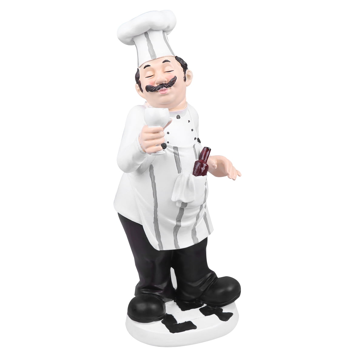 OUNONA 1pc Mini Chef Statue Resin Figurine in European Style for ...