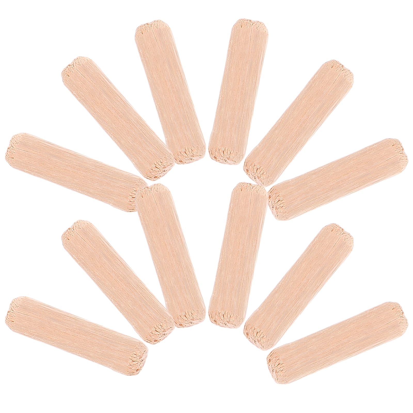 OUNONA Wood Dowels for Furniture Connection Khaki Wood Dowel Pins ...