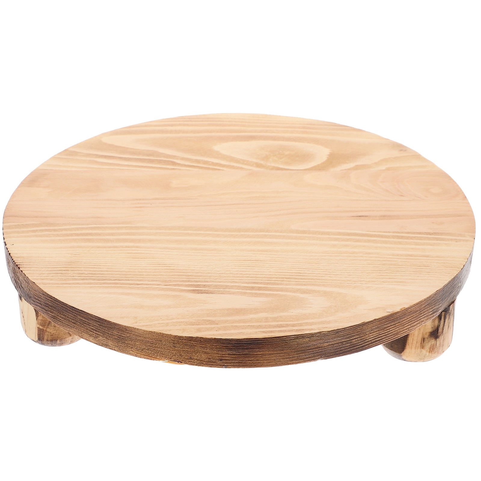 OUNONA Wood Planter Pedestal Wood Vase Pedestal Wood Trophy Base Flower ...