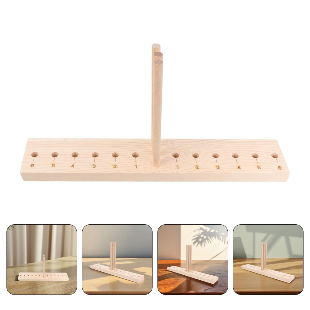 OUNONA Wooden Bow Maker Tool for DIY Craft Projects Beige Color Elegant ...