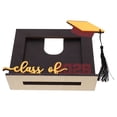 OUNONA Wooden Graduation Photo Frame Black for 2026 Class with Tassel ...