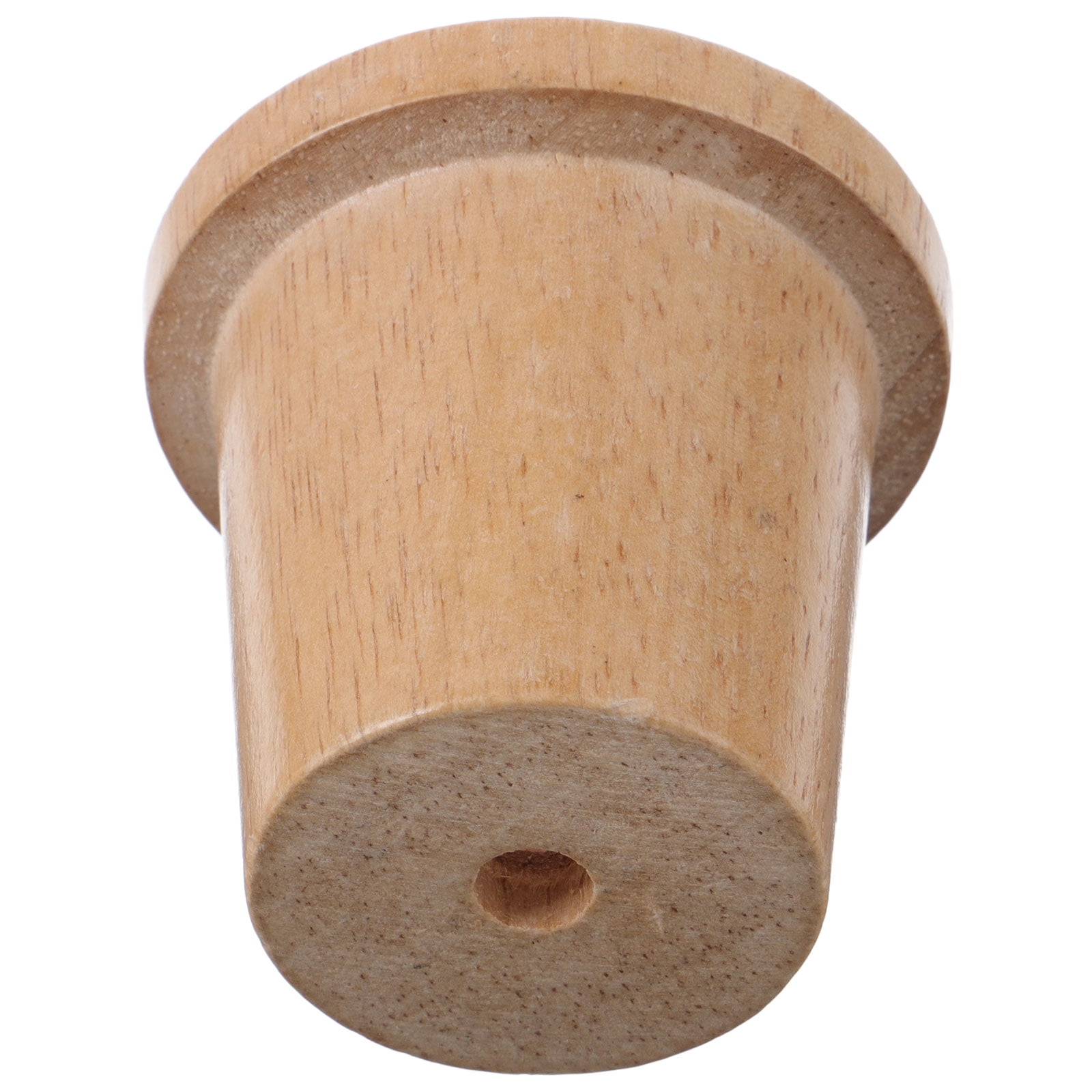 OUNONA Wooden Lamp Finial Round Lamp Finial Base Wood Pendant Light ...