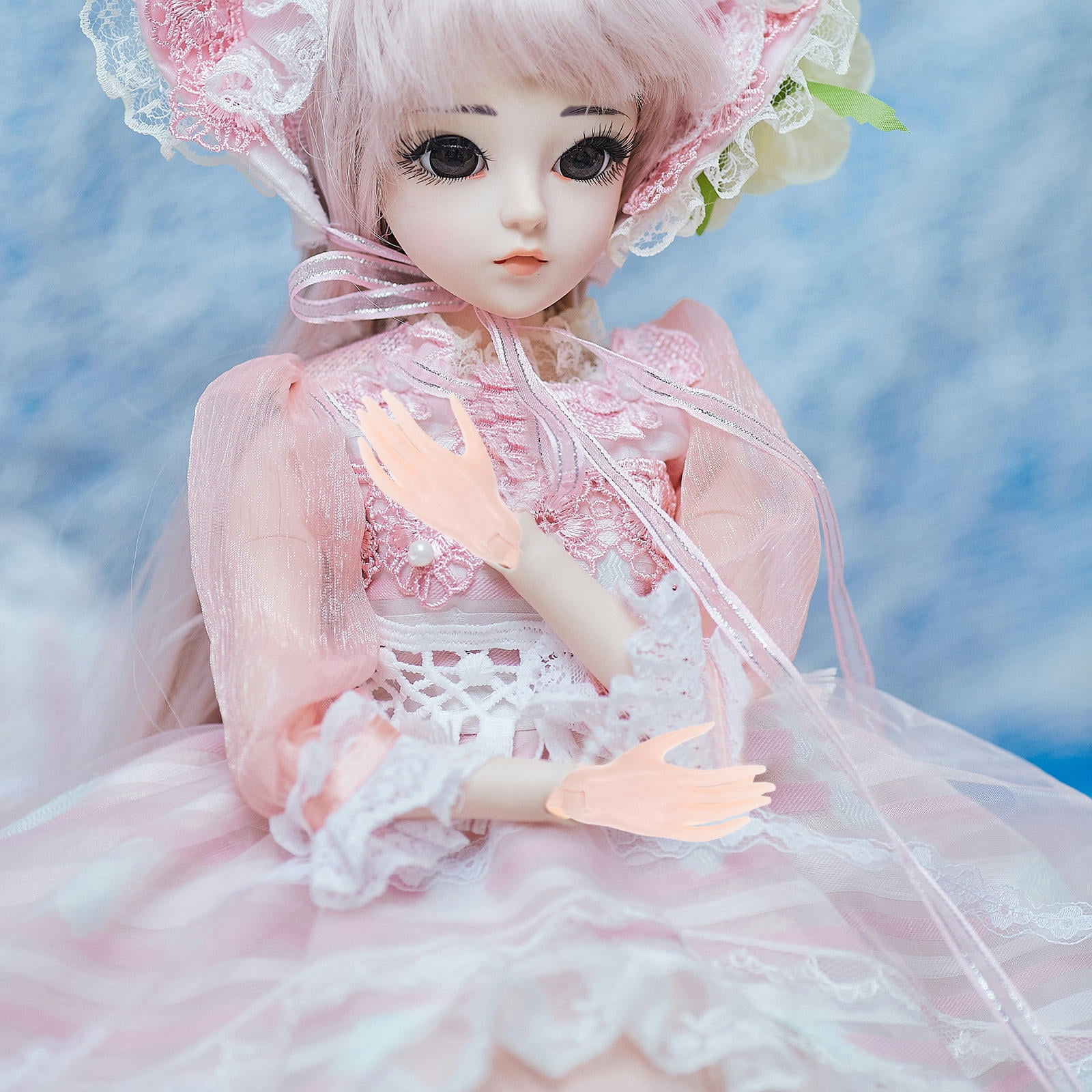 OUNONA Worgeous 1 Pair Little Doll Hands Mini Hand Replacements for ...