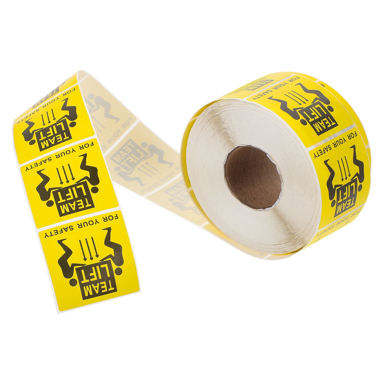 OUNONA Yellow Heavy Duty Team Lift Label for Shipping Boxes, Warehouse ...