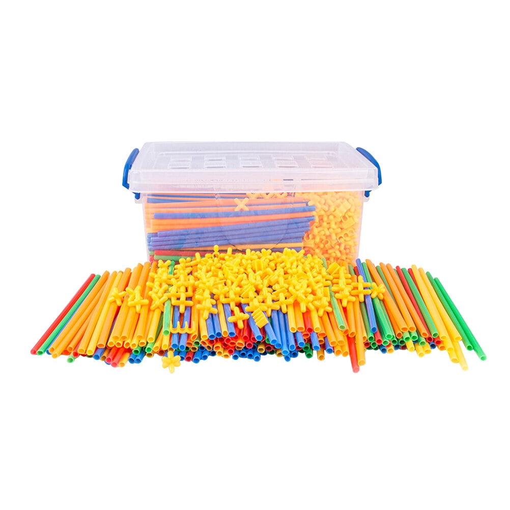 TABLETREANDS of Straw Constructor Building Blocks Toys Kids Engineering ...