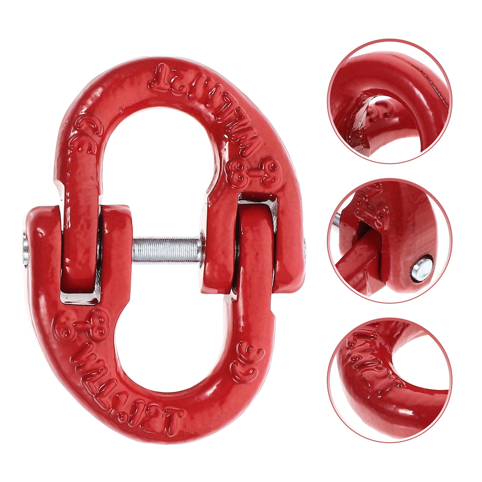 OUNONA trailer safety chain connector Safety Chain Attachment Red 1Pcs ...