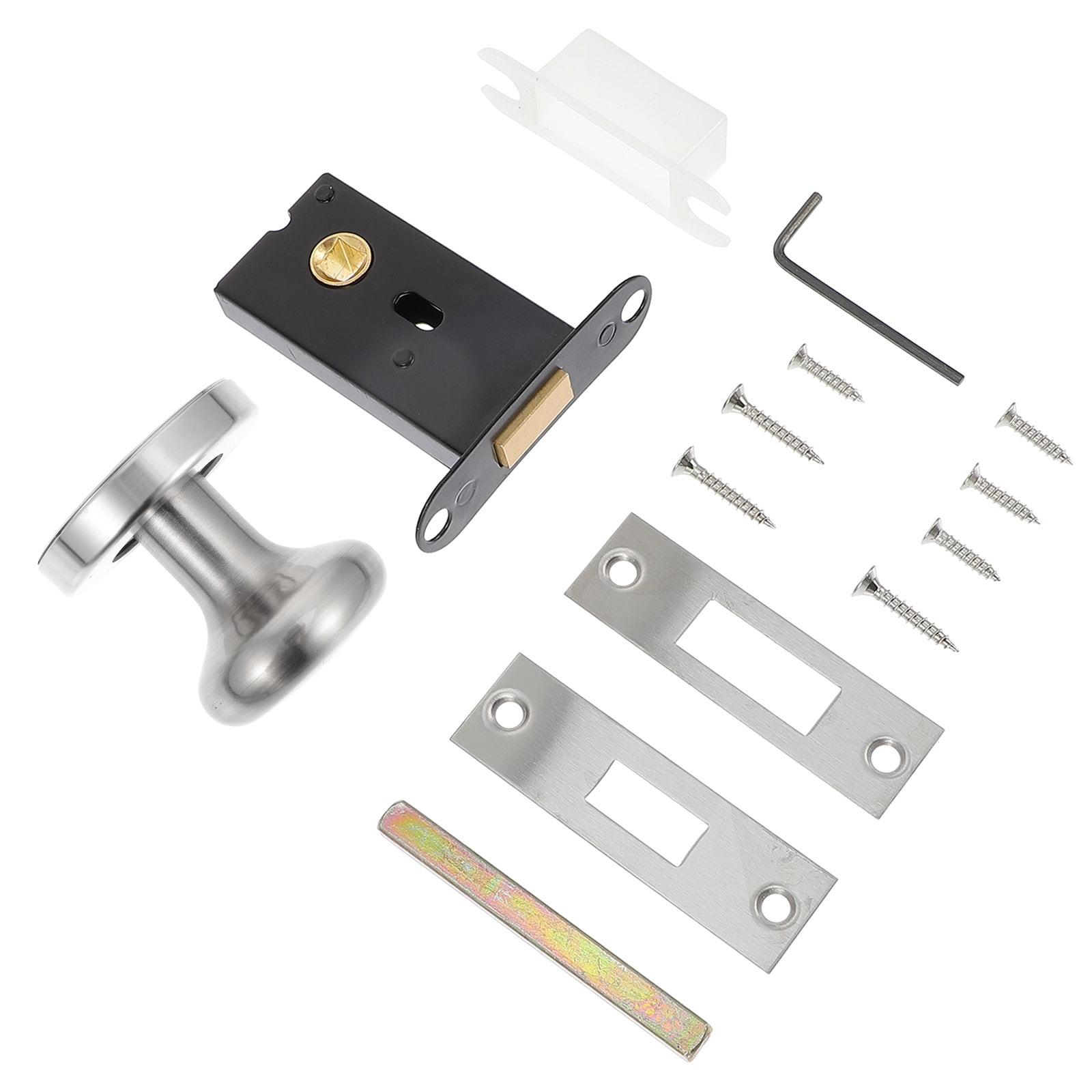 OUNONA with for Rotary Silent Door Lock Privacy Door Latch 6.50X6.00X5 ...