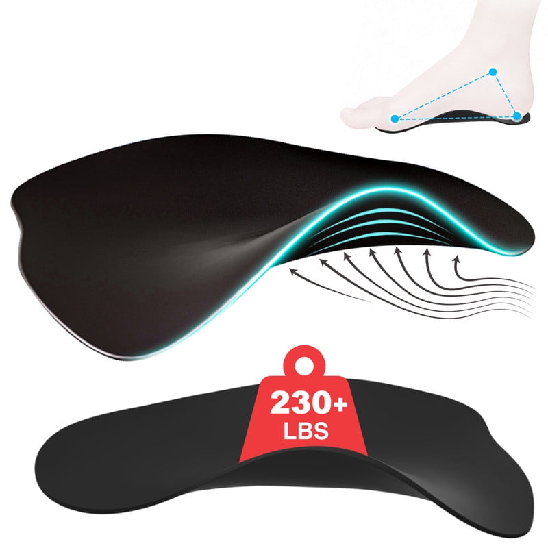 OUOKK Plantar Fasciitis Relief High Arch Support Inserts Women Men,Thin ...