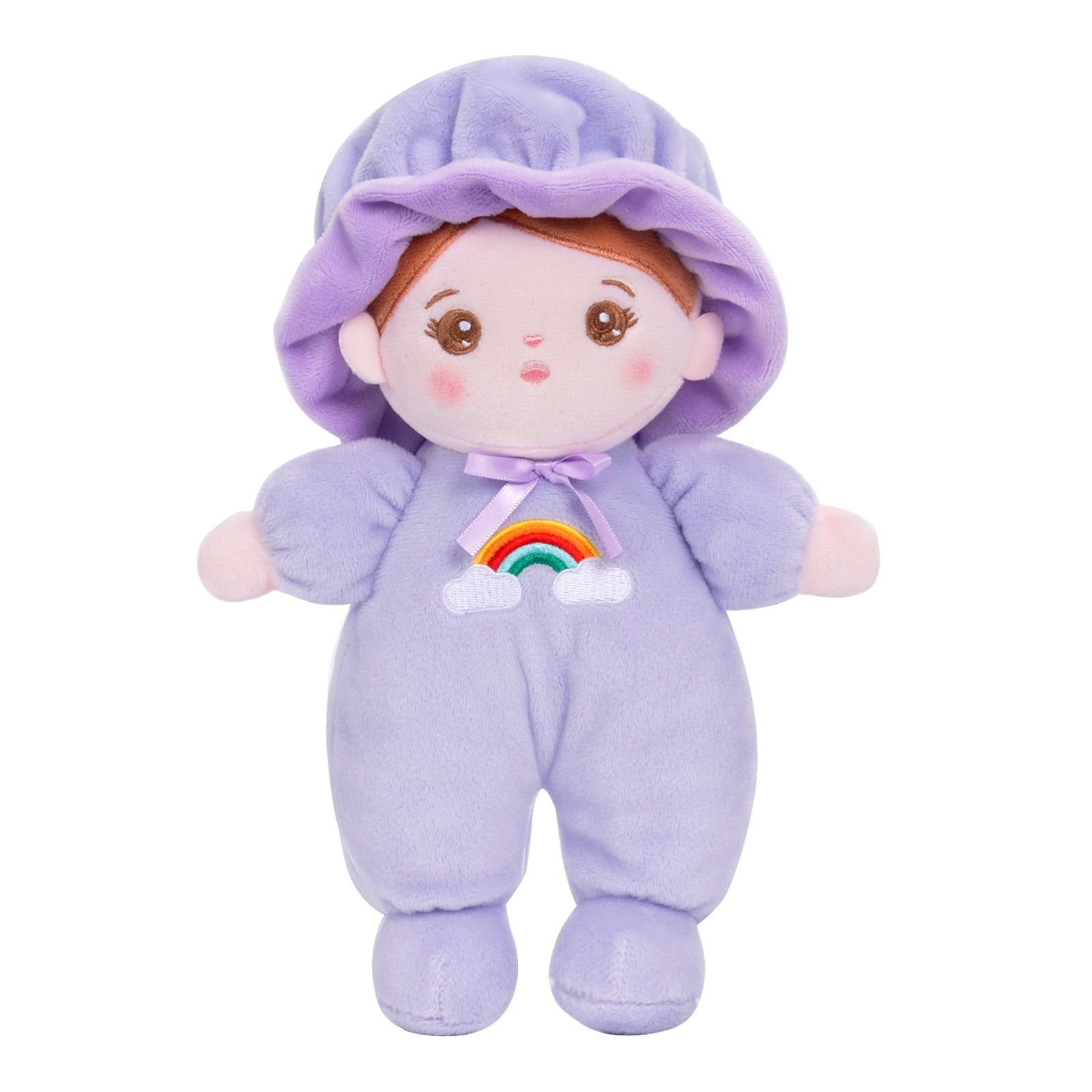 OUOZZZ 10 Inch Soft Baby Doll for Kids, Soft First Baby Doll for Ages 1 ...