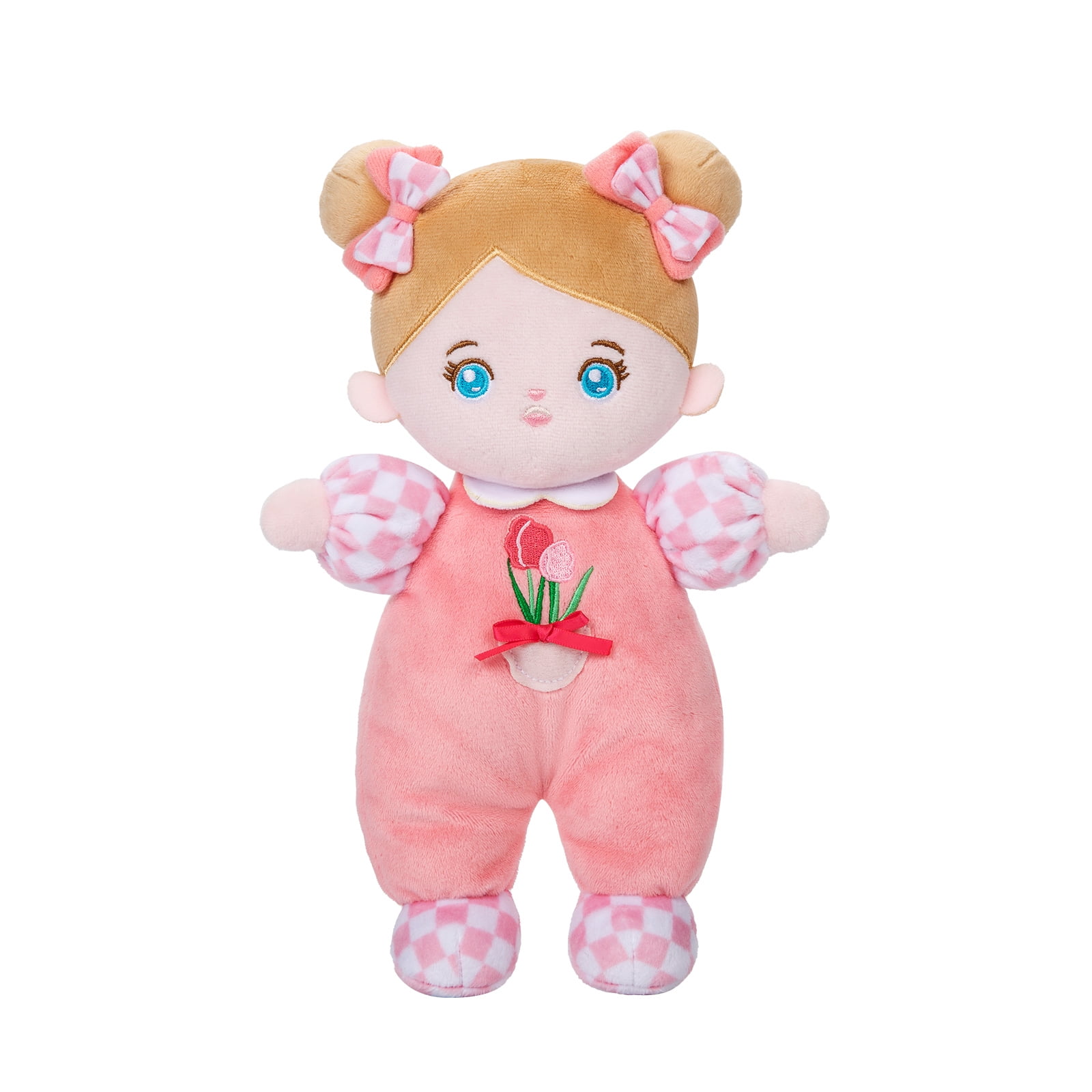 OUOZZZ Soft Baby Doll, First Baby Doll for 1 2 Year Old Girls Pink ...