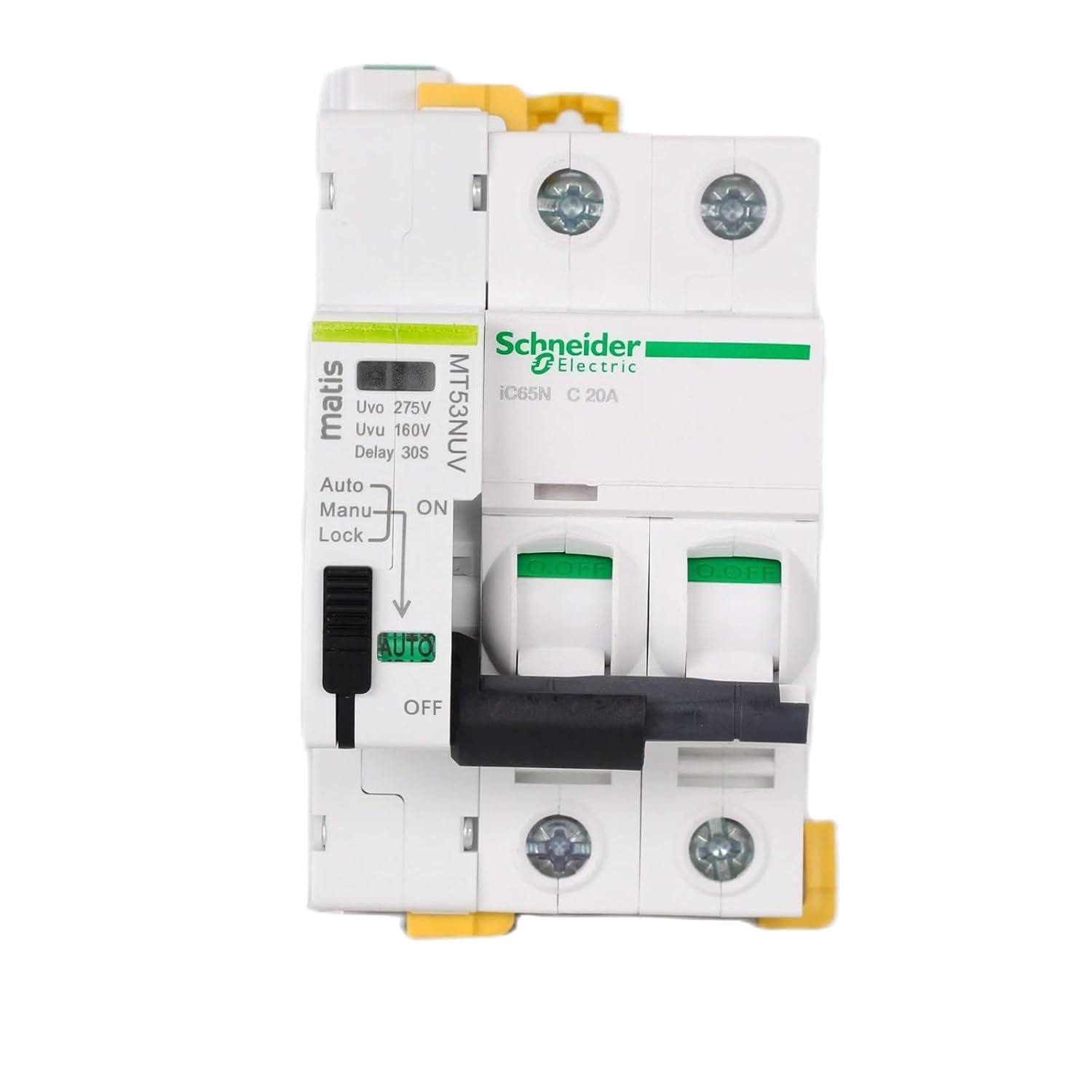 OUPA overvoltage undervoltage Protector MT53NUV Matching with 2P C20 ...