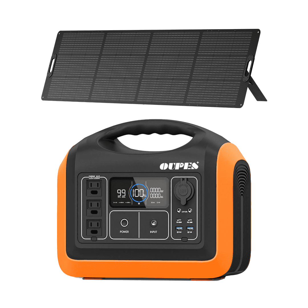 OUPES 1200W Solar Generator with 240w Panels Nepal | Ubuy