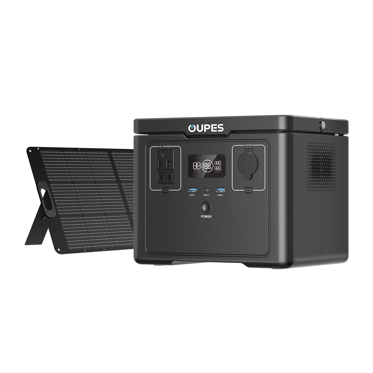 OUPES Exodus 600 Plus 600W 512Wh Portable Power Station +100W Solar ...