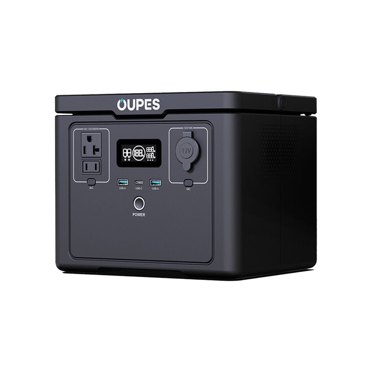 OUPES Exodus 600 Plus 600W Solar Powered Generator, Indoor Use Portable ...