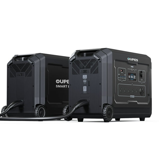 OUPES Mega 5 4000w Power Station + B5 Battery, for Home, Camping ...