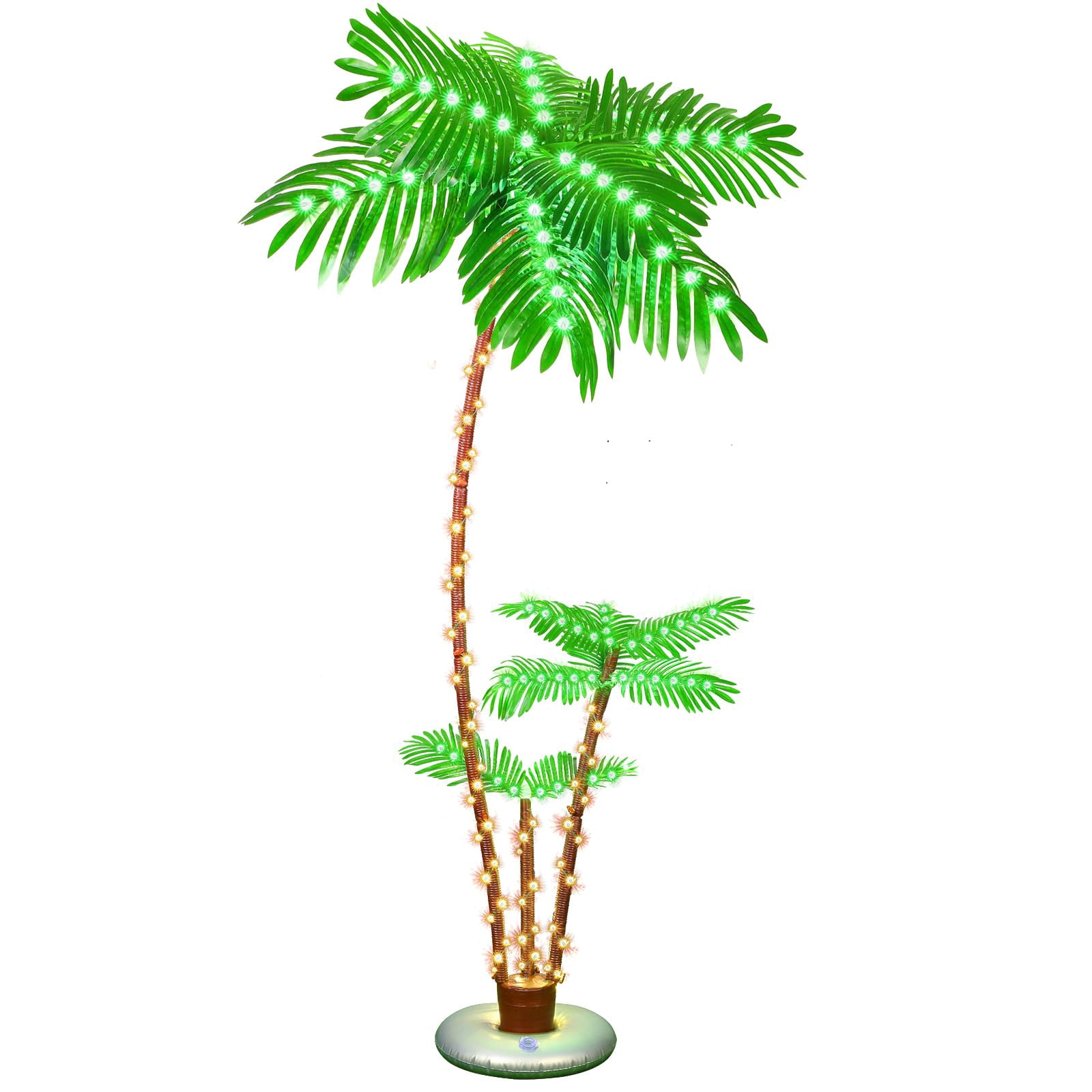OUSHENG Lighted Palm Tree Bar Outdoor Christmas Decorations Decor ...