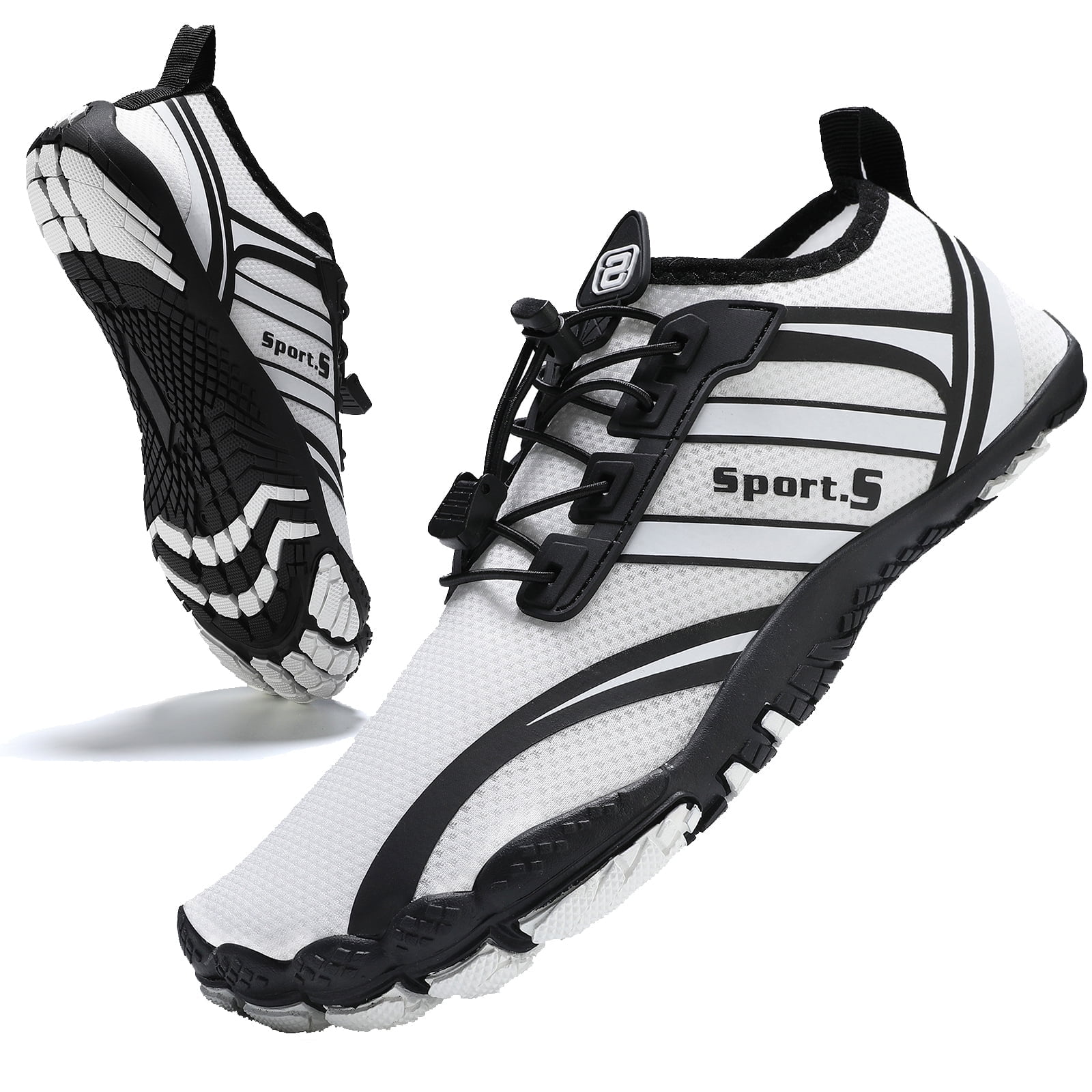 OUSIMEN Water Shoes Womens Mens Quick-Dry Non-Slip Soft Barefoot ...