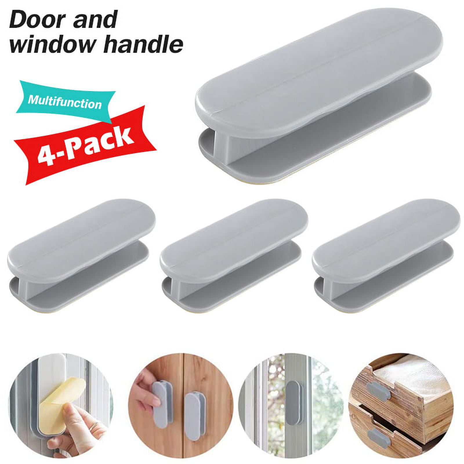 OUSITAI 4Pcs Self-Stick Instant Cabinet Drawer-Humanity Handle Helper ...