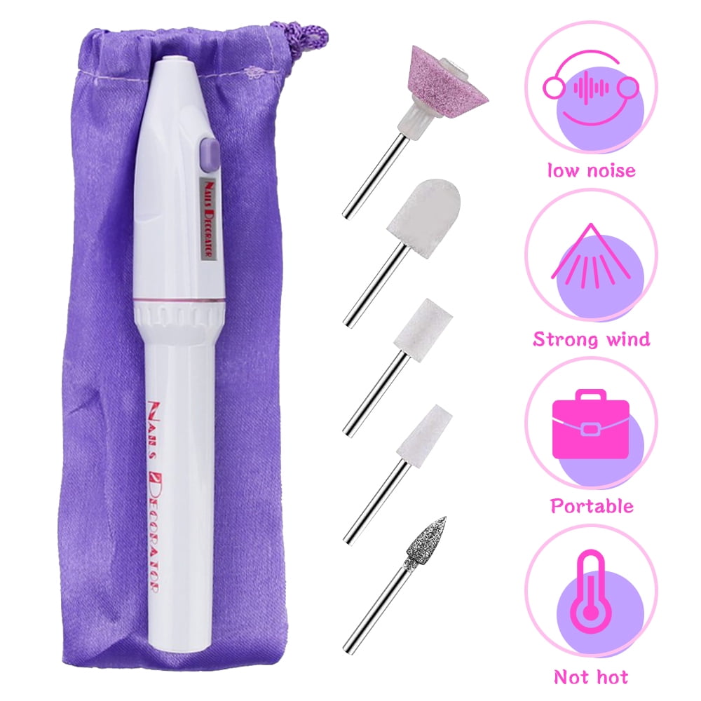 OUSITAI 5-in-1 Manicure Drill, Electric File Drill Nail Art Polisher ...