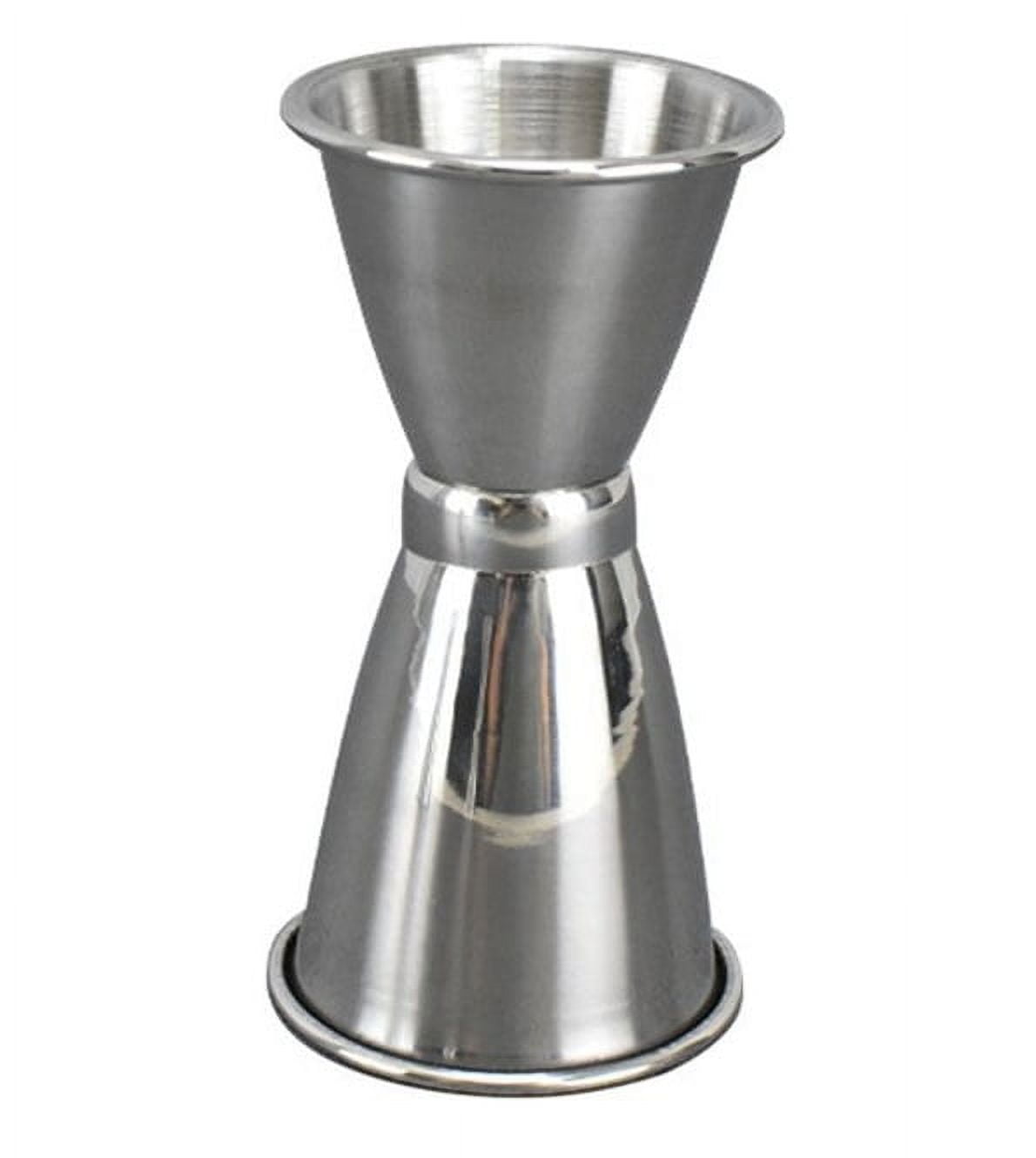 OUSITAI Double Jigger Cocktail Jiggers Barware Alcohol Measuring Tool,18/8 Stainless Steel,Home ...