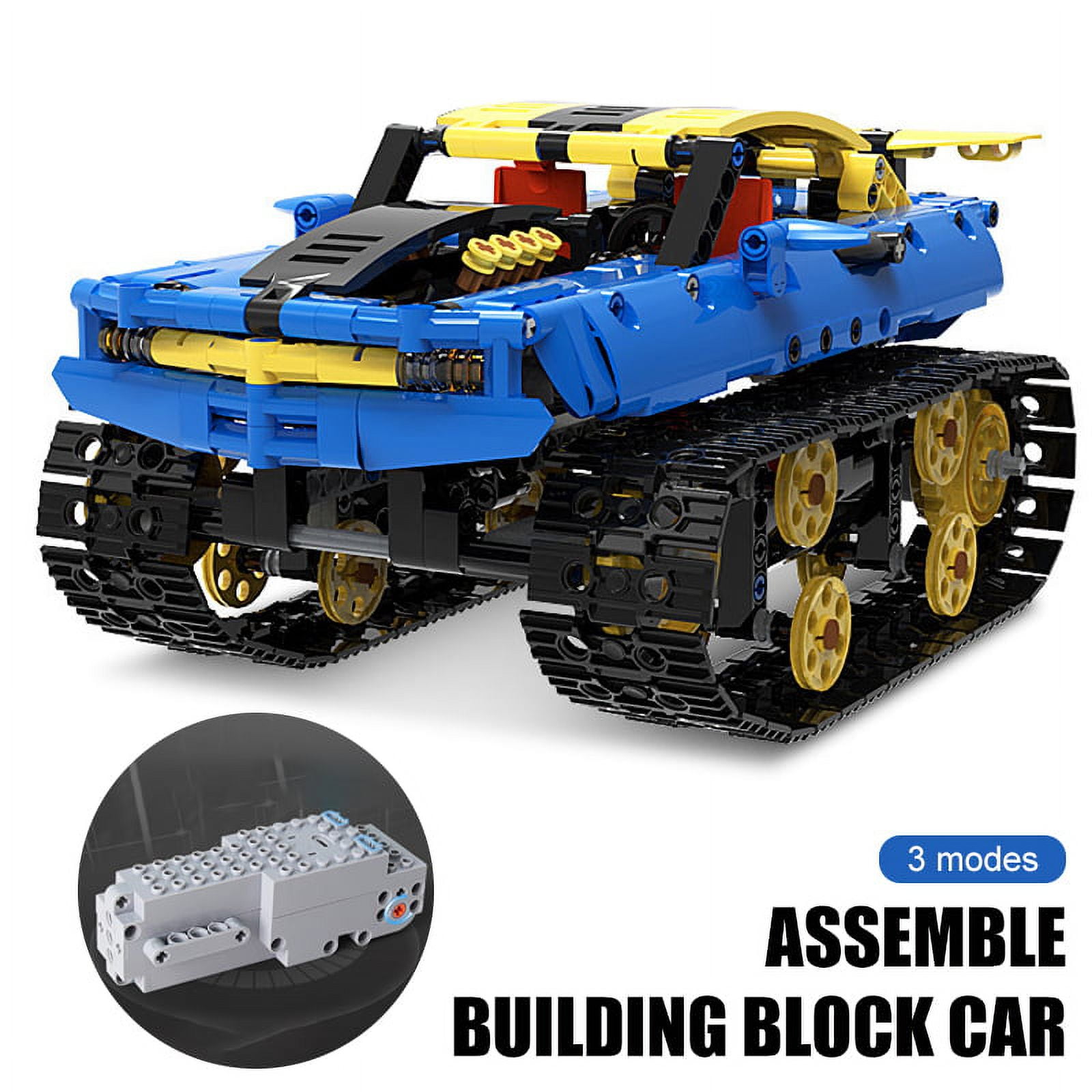 OUSITAI Off-Road Building Set Remote Control Car, 572 PCS Building ...