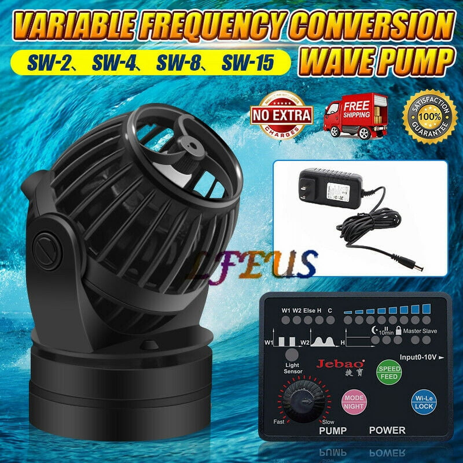 OUSITAI SW-2/4/8 SW-15 Wave Maker Wireless Jebao Marine Aquarium Wave Maker for Marine ...