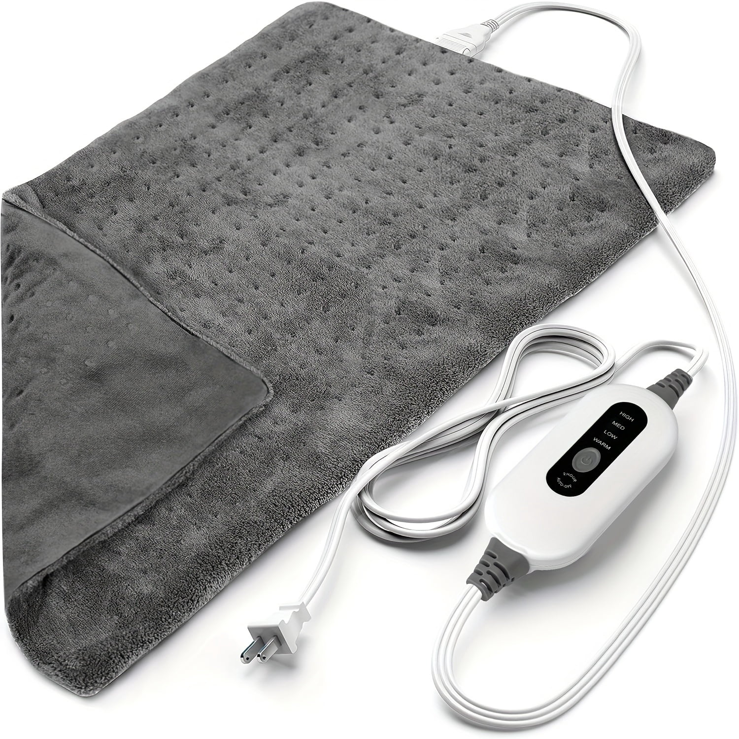 OUSITAID Heating Pad for Back - 4 Heat Settings up to 150°F 2H Auto ...