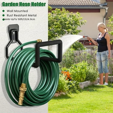 Garden Hose Holder, Freestanding Water Hose Stand for Lawn & Backyard ...
