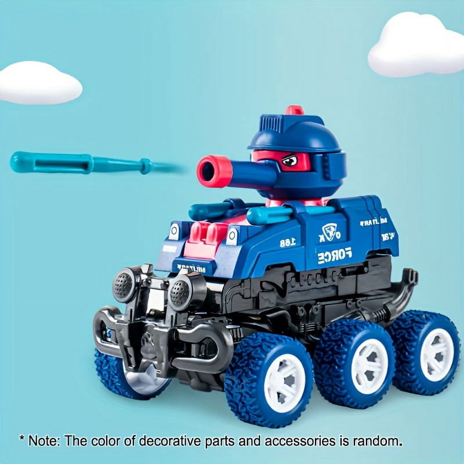 OUSITAID Military Force Transforming Tank Toy Car for Kids - Durable ...