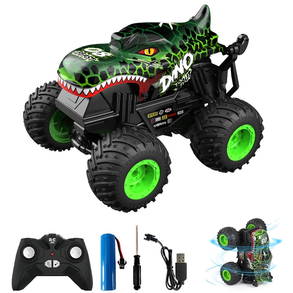 OUSITAID Remote Control Car Toys for Kids Boys, RC Monster Truck with ...