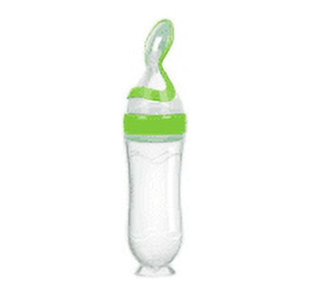 OUSITAID Silicone Baby Food Dispensing Spoon|90ml Infant Fruit Squeeze ...