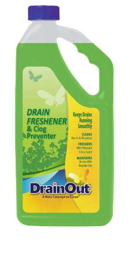 OUT Drain Cleaner & Odor Eliminator, Clog Preventer and Buildup Remover ...