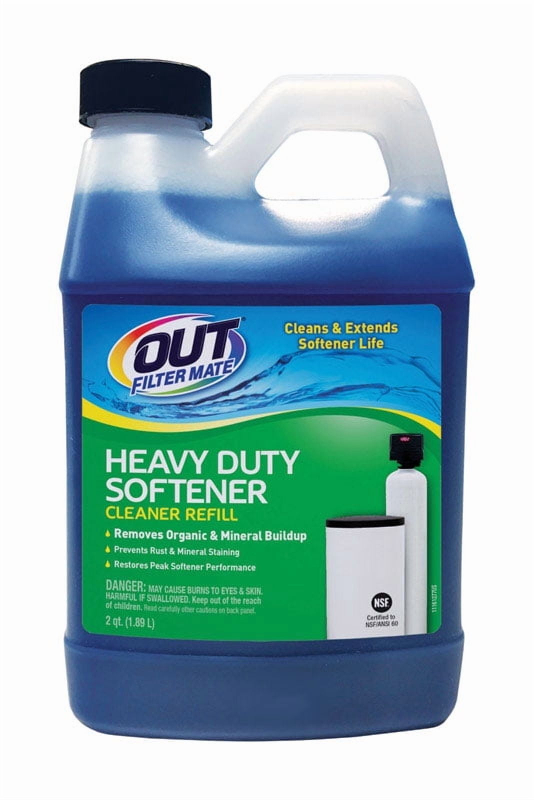 OUT Filter Mate Water Softener Cleaner Refill Liquid 64 oz - Walmart.com