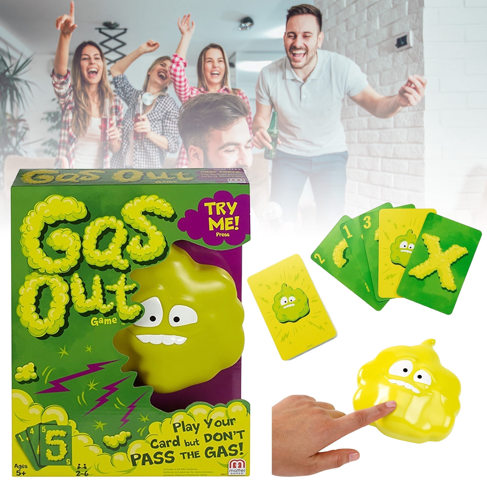 OUT Funny Party Games, Family Party Games Funny Farting Interactive ...