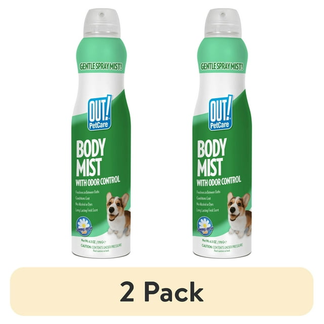 (2 pack) OUT! Fresh Scent Body Mist Spray Cologne for Dogs - 6.3oz ...