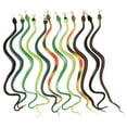 OUTAD rubber rainforest snakes - 1 -14 inches - snake toys for children ...