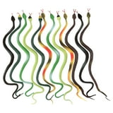 OUTAD rubber rainforest snakes - 1 -14 inches - snake toys for children ...