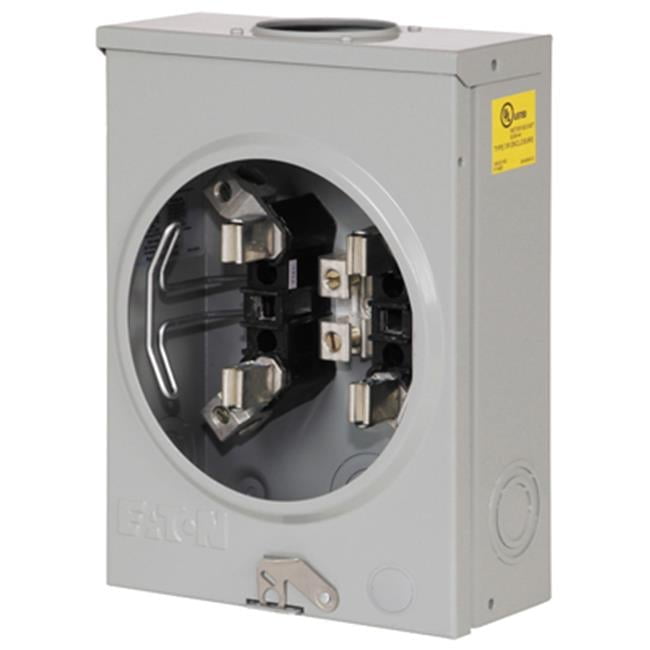 Eaton Corporation UFHTRS101BCH 125A Single Residential Meter Socket ...
