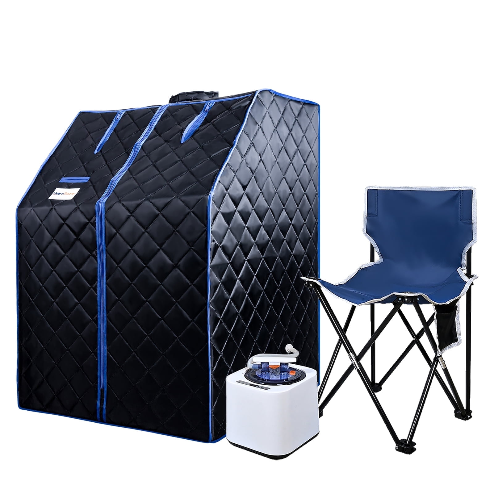 OUTEXER Compact Sauna Box, Portable Steam Sauna 1 Person, Portable ...