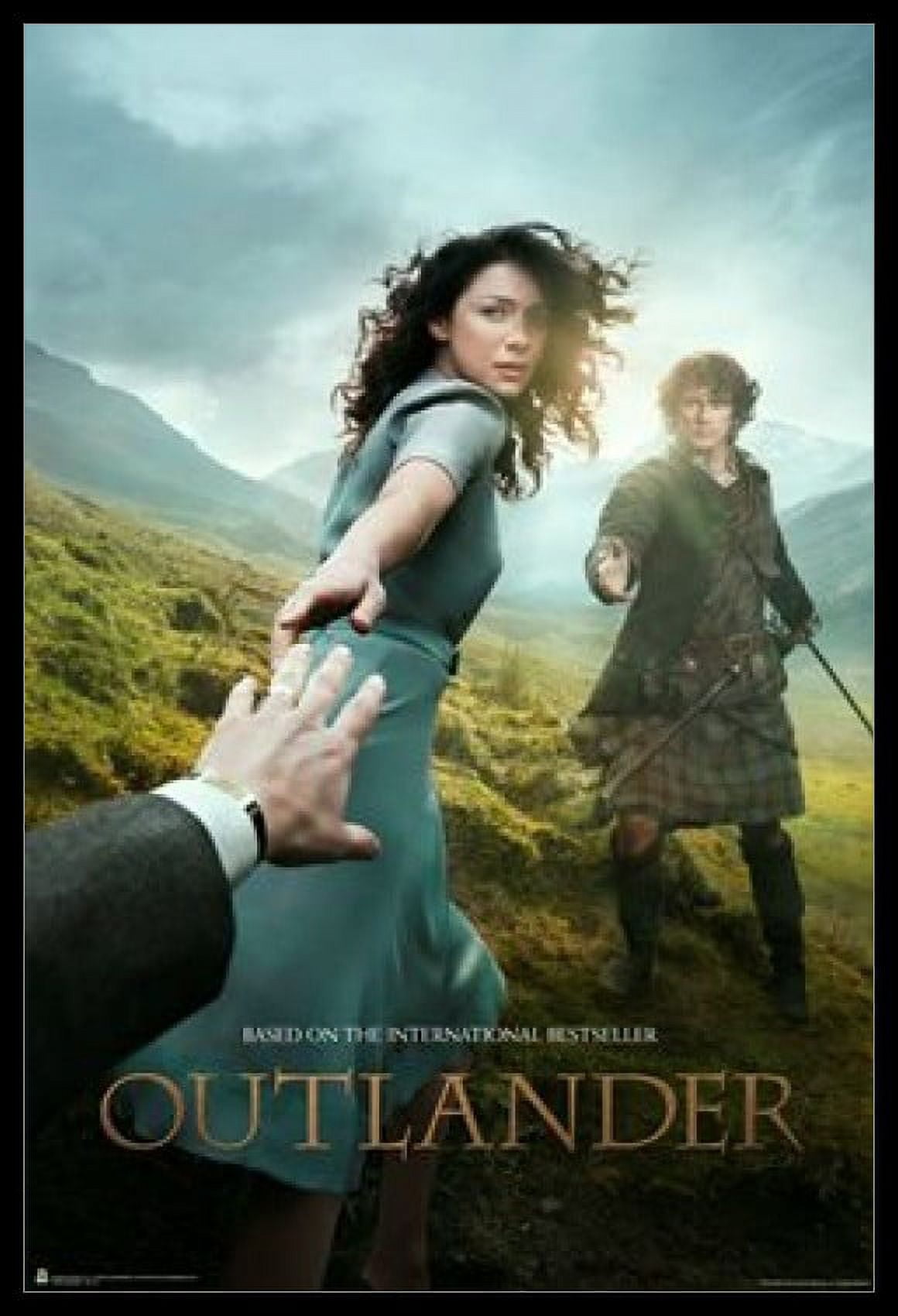 OUTLANDER Key Art Laminated & Framed Poster (24 x 36) - Walmart.com