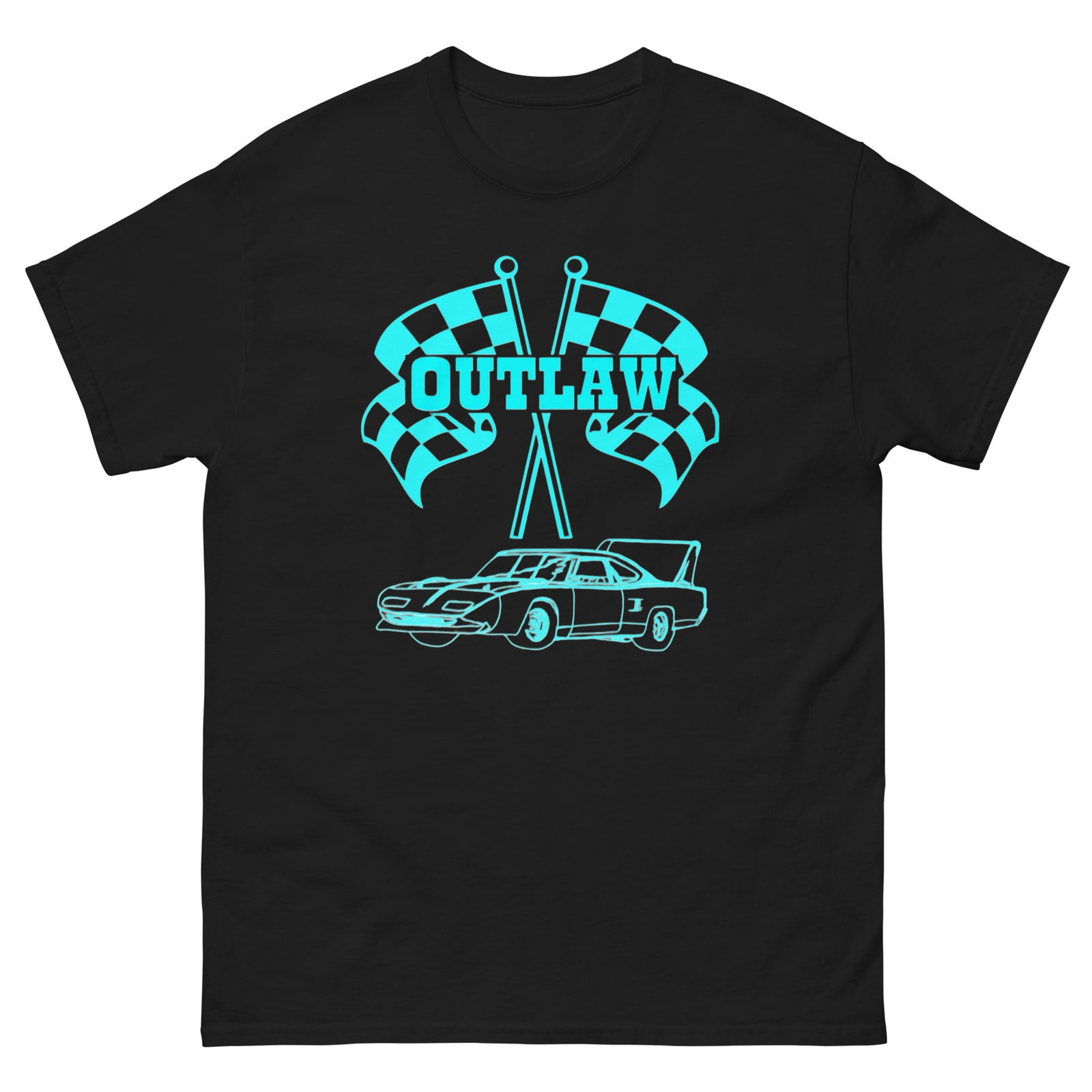 OUTLAW SUPERBIRD T SHIRT by RACE CITY RETRO WINGED WARRIOR PLYMOUTH ...