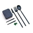 Free Shipping! OUTLERY Full Cutlery Set Portable & Reusable Pocket ...