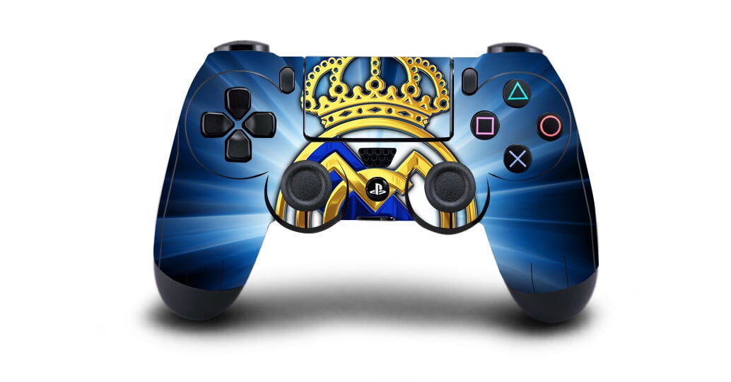 OUTMOIN Full Body Vinyl Skin Stickers for PS4 Controller - Football ...
