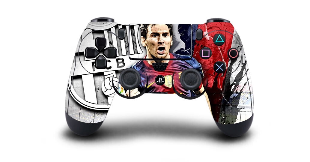OUTMOIN Full Body Vinyl Skin Stickers for PS4 Controller - Football ...