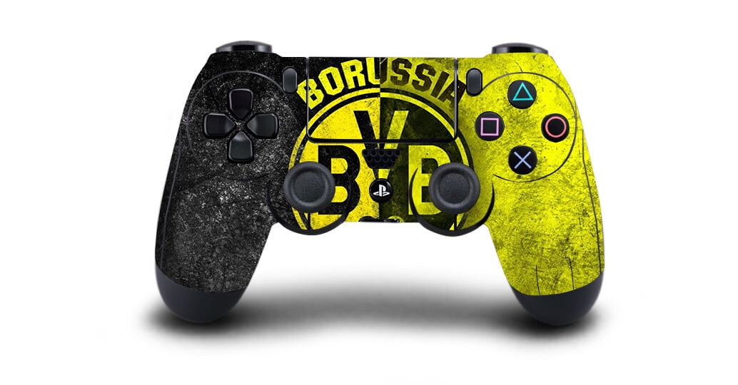 OUTMOIN Full Body Vinyl Skin Stickers for PS4 Controller - Football ...