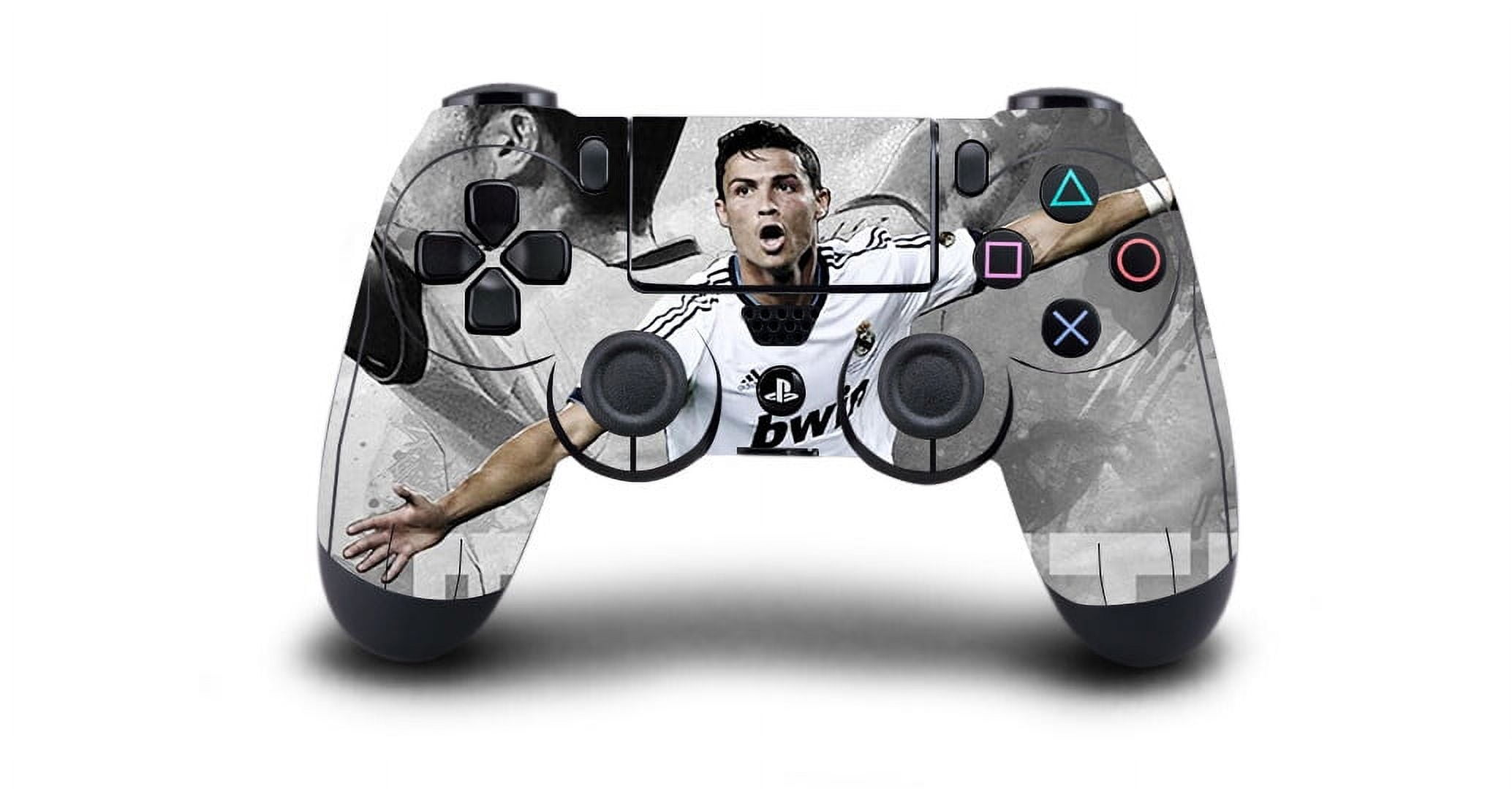 OUTMOIN Full Body Vinyl Skin Stickers for PS4 Controller - Football ...