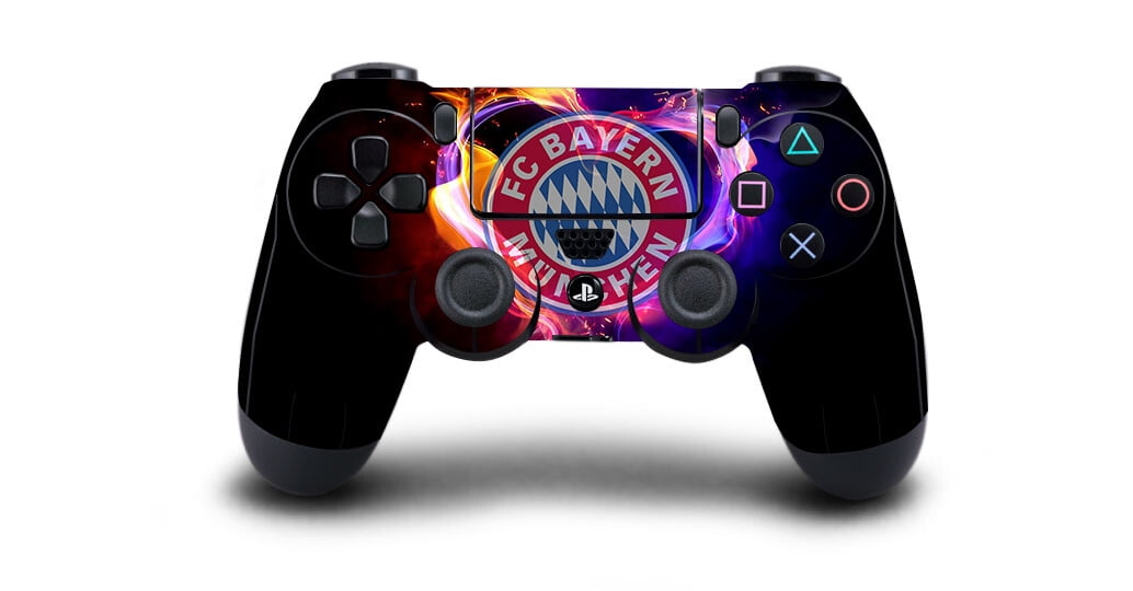 OUTMOIN Full Body Vinyl Skin Stickers for PS4 Controller - Football ...