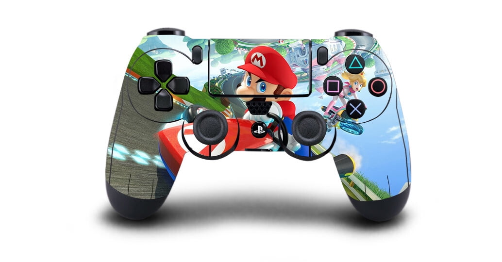 OUTMOIN Full Body Vinyl Skin Stickers for PS4 Controller - Red Hat ...