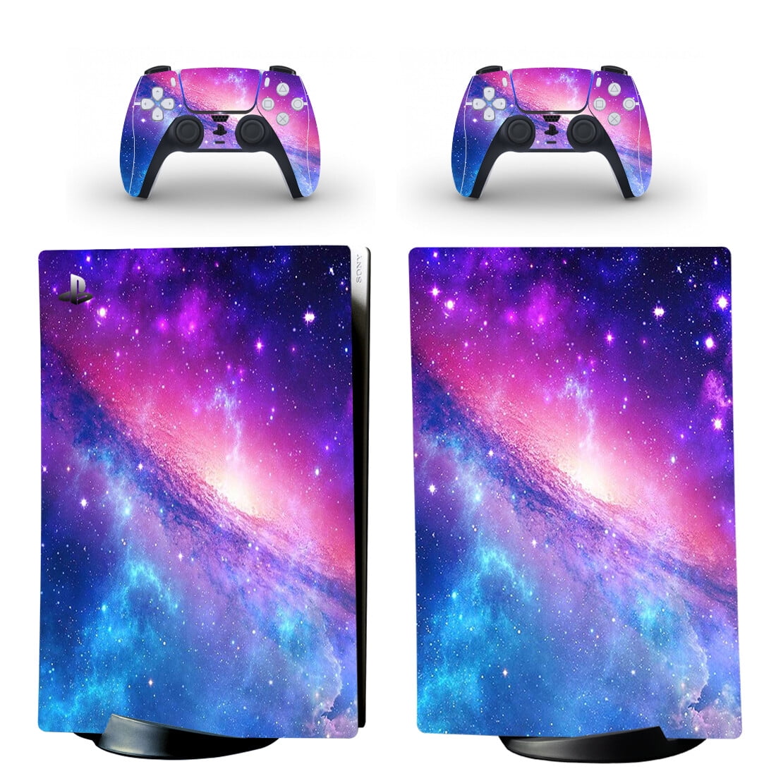 OUTMOIN Full Body Vinyl Skin Stickers for PS5 Digital Edition Console ...