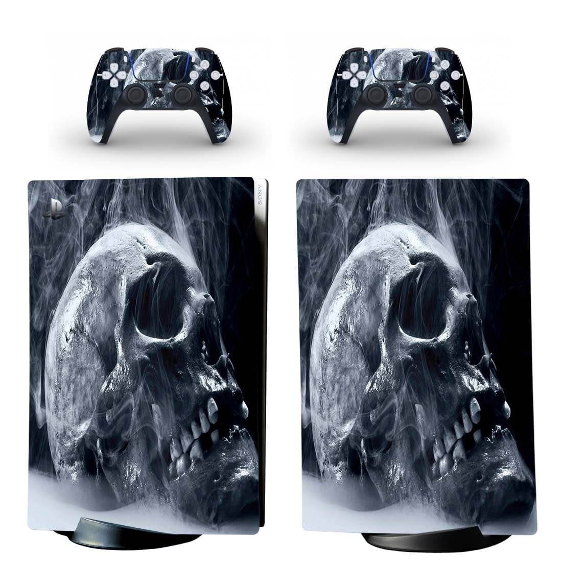 OUTMOIN Full Body Vinyl Skin Stickers for PS5 Digital Edition Console ...